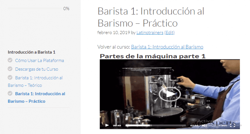Cursos Barista online ☕ Paquete de 9 Cursos de Barismo